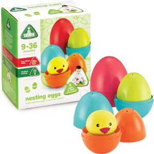 ELC Nesting Eggs-Shape Sorter & Stacker-Learning & Educational Toys-12M ...