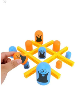 Goyal's Tic Tac Toe Stack Mind Challenging Strategy Game for Kids ...
