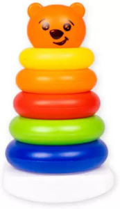 prem ratna toys Teddy stacking ring for toddlers - Teddy stacking ring ...