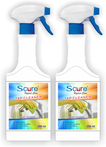 Scure Tap and Shower Cleaner 250ml (Pack OF 2) Powerful Descaler and ...