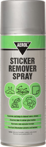 Aerol Sticker Remover Spray Remove sticker,labels,chewing gum,glue ...