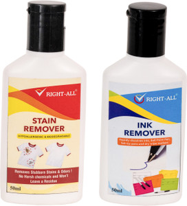 RIGHT-ALL Right All Fabric Fixers: Ink-Out & Stain-Away Combo! Stain ...