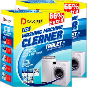Dcalcifer Washing Machine Tub Cleaning Tablet Descale Drum Front Top ...
