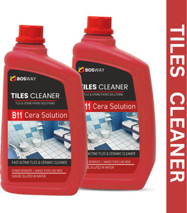 BosWay Tiles Cleaner Double Powerful Concentrated liquid- (2LTR) for ...