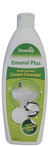 Diversey TASKI Emerel Plus Multi Surface Cream Cleanser 500ML Stain ...