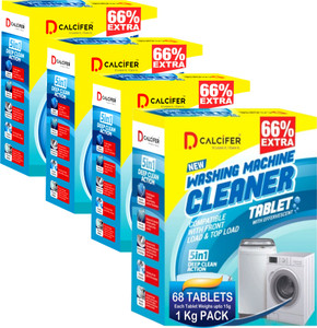 Dcalcifer Washing Machine Descaler Tablets Deep Drum Tub Cleaning Front ...