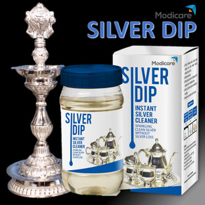 SILVER DIP Instant Silver Cleaner Sparkling Clean Silver Without Silver ...