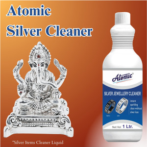 ATOMIC Silver Cleaning Liquid 1 Ltr Stain Remover Price in India - Buy ...