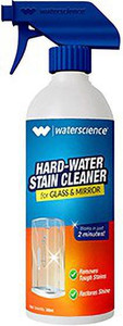 Water Science Glass & Mirror Cleaner | Hard Water Stain Remover Price ...