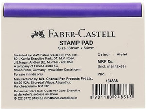 Flipkart.com | FABER-CASTELL Small Size Stamp Pads - Stamp Pads
