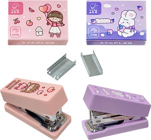 Flipkart.com | WISHKEY Manual Pin Round Edged Compact Stapler Set with ...