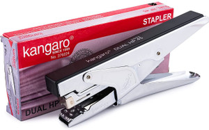 Kangaro NICKLE PLATED HP-45 DUAL STAPLER PACK OF 1 (METAL) Cordless ...
