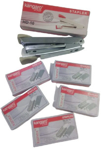 Excel Premium Staplers Machine Kangaro No 10 with 5 Pack of Staple Pins ...