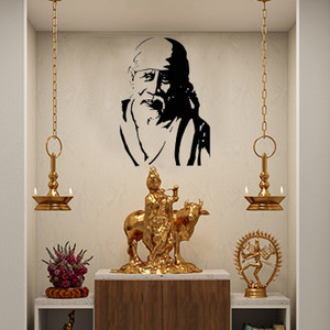 JAZZIKA Wall Stencils Pack of 1 (Size- 16X24 Inch) PATTERN THEME- Sai ...