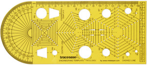 Traceease TRTD-2450A Engineering Template Stencil Price in India - Buy ...