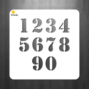 Stencilia Counting stencil Counting stencil for Art and Craft 6x6 inch ...