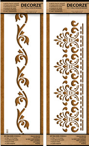 Decorze DB-51-52 PAINTING Stencil Price in India - Buy Decorze DB-51-52 ...