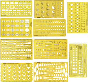 Traceease Traceease Multi,Pattern Jewelry Template For Rings Stones ...