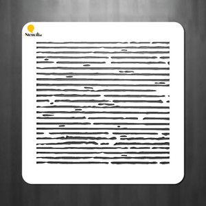 Stencilia Lines pattern stencil Lines pattern stencil for Art and Craft ...