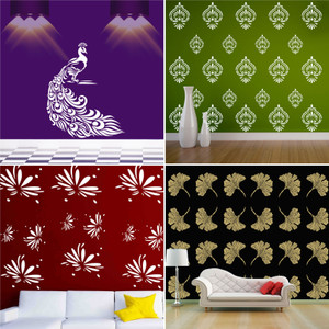 ARandNJ Painting Wall Stencils (Size :- 16 X 24 Inch) PATTERN- "Classy ...