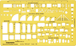 Traceease Traceease Electrical Drafting Electrical & Plumbing Template ...