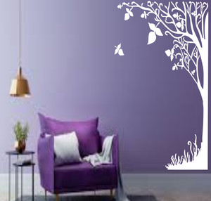 DB stencilprint Side tree Style Wall Design Stencil for Wall Painting ...