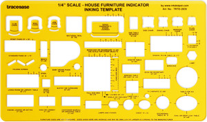 Traceease TRTD-2839A Technical Drawing Templates Stencil Price in India ...