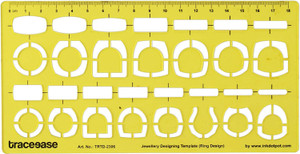 Traceease Traceease Ring Design Templates Drafting Tools Jewellery ...