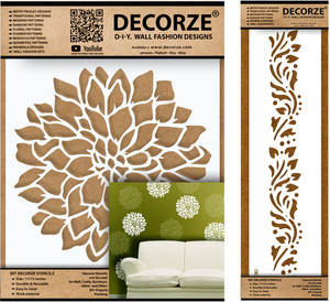 Decorze DFS-10-DB-10 Stencils Stencil Price in India - Buy Decorze DFS ...