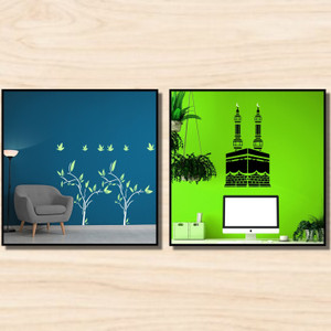 JAZZIKA Wall Stencils (Size :- 16 X 24 Inch) PATTERN- "Topsyturvy ...