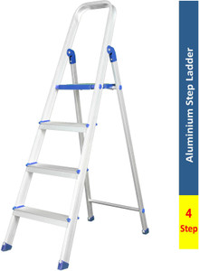 SkyWave Luxury Smart Buy 4 Step Ladder Anti Skid Steps | Foldable ...
