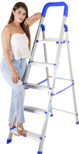 HOMACE 5 Step Home Pro Ladder | Hybrid Aluminum Stairs Siddi | Foldable ...