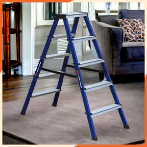Prime 5steps Alligator Pattern Powder-Coated Aluminium Twin Step Stool ...
