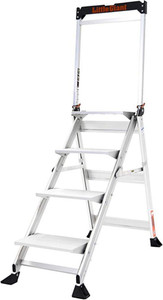 Little Giant 4 Step Jumbo Ladder Aluminium Ladder Price in India - Buy ...