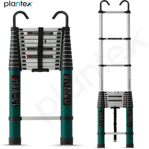 Plantex 4.6 Meter Telescopic Ladder for Home/Heavy Duty Portable ...