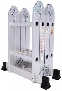 Fulcrum 7.8 Ft 4x2 Step (8 Steps) Portable & Compact Adjustable ...