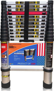 EURO Telescopic ladder 3.8 meter ( 13 ft ) - Stores at 3.5 ft - New 10x ...