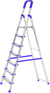 Flipkart SmartBuy 7 Steps Ladder with Anti Slip Shoes Aluminium Ladder ...