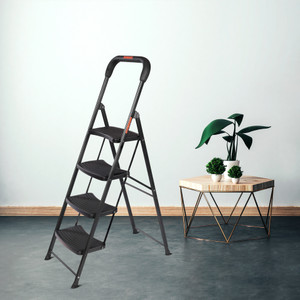 Bathla Ascend 4 Step Heavy Duty Steel Ladder for Home Steel Ladder ...