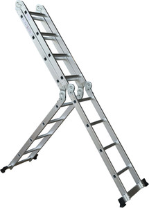 Aardwolf Quickfit Heavy Duty Aluminium Multi Purpose Extension Ladder ...