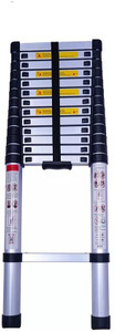 Fulcrum 14 Steps 13.5 Ft Aluminium Telescopic Ladder FC-DLT213B ...