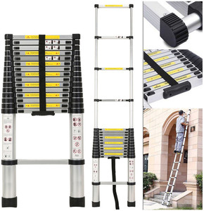 Mustu 6.2 Meter Compact Stable Lightweight Portable 21 Feet Telescopic ...