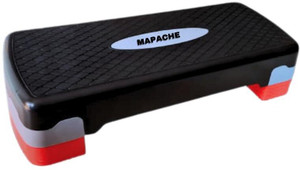 MAPACHE 27'' Fitness Aerobic Step Riser Trainer Height Adjustable ...