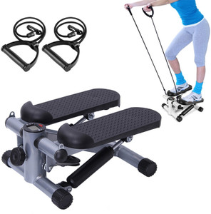 GYMIGO Mini Fitness Hydraulic Stepper for Men and Women-Black Stepper ...