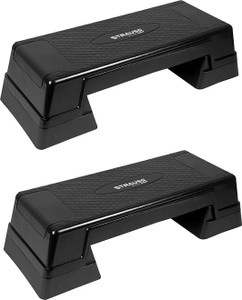 Strauss High Rise Aerobic Stepper, (Pack of 2) Stepper - Buy Strauss ...