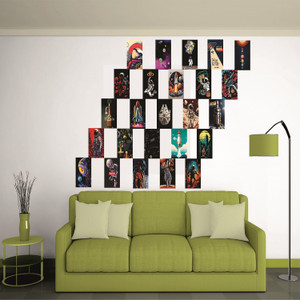 wrap craft 8 inch Wall Posters Collage Kit (8 inch X 11 inch A4) Prints ...