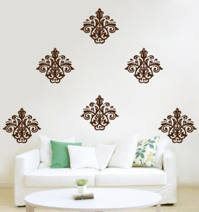 STICKER STUDIO 30 cm Wall Sticker (Durga Puja motif,Surface Covering ...