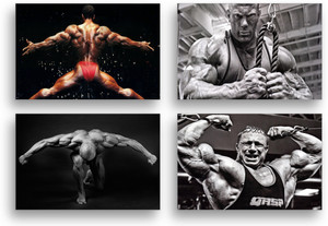 DK RAM 30.48 cm Bodybuilder Motivational Posters For Gym Room Wall ...