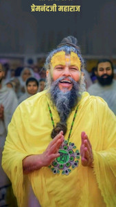 swaroopa 16.5 inch Premanand ji maharaj A3 size non tearable sticker ...