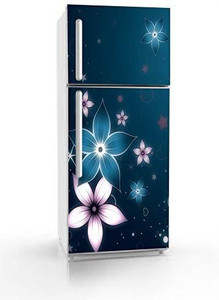 DreamKraft 160 cm Fridge Wallpaper/Poster Double Single Door(PVC Vinyl ...